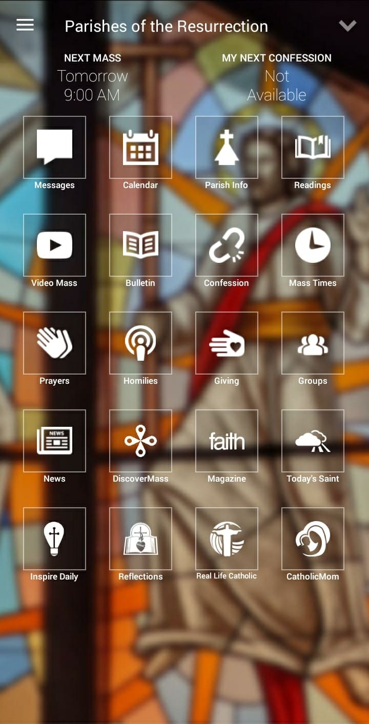 myParish App – Resurrection of the Lord Cluster